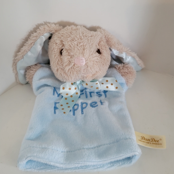 Dan Dee | Toys | Dan Dee My First Puppet Bunny Rabbit Lovey Hand Puppet ...